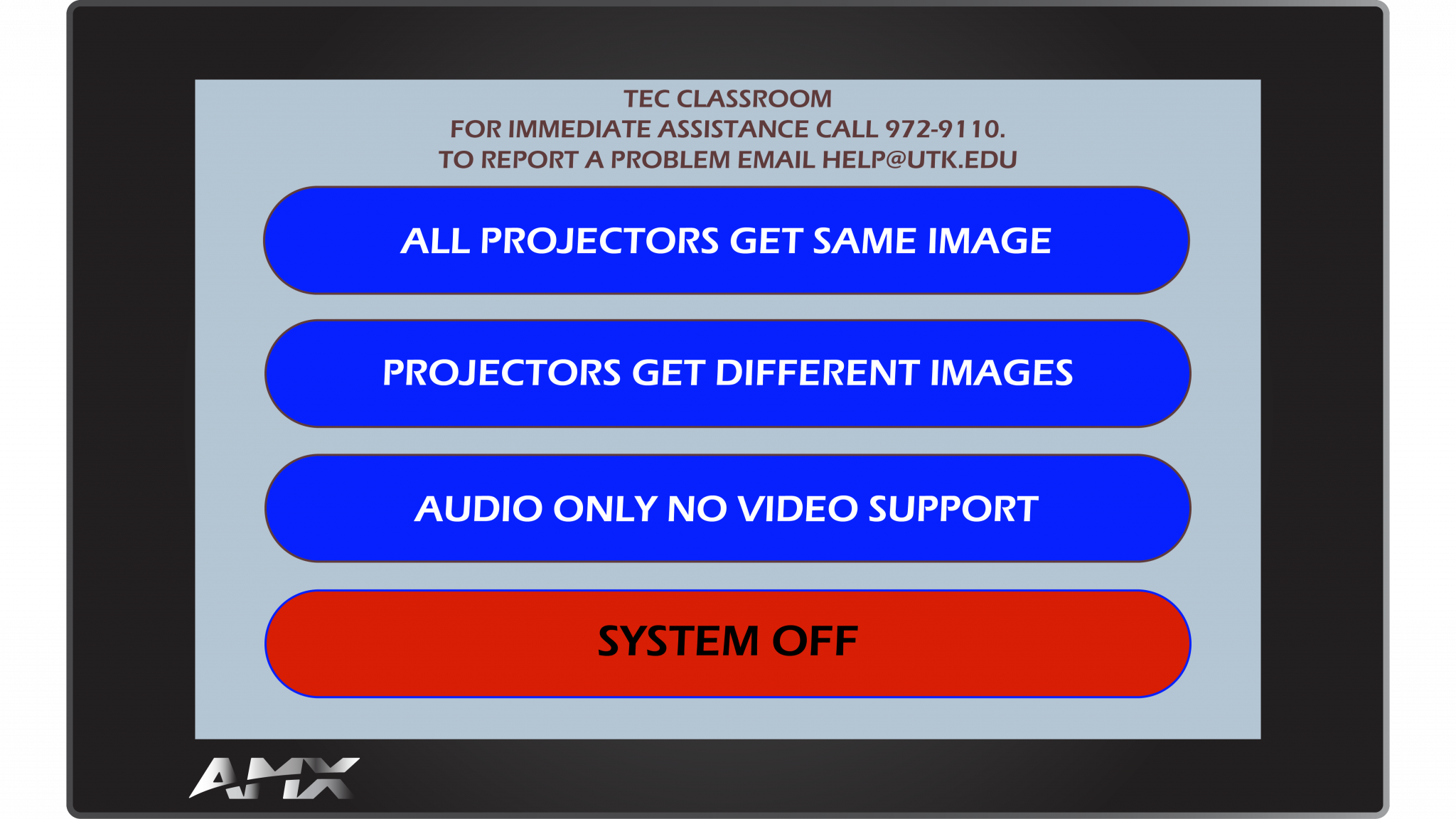 Control Panel | Classroom Technology Resource